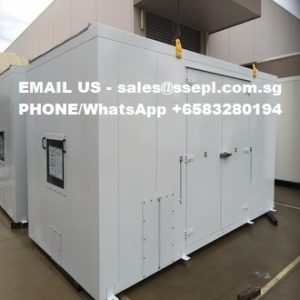 Factory noise enclosure for noisy machinery fabricator in Singapore ...